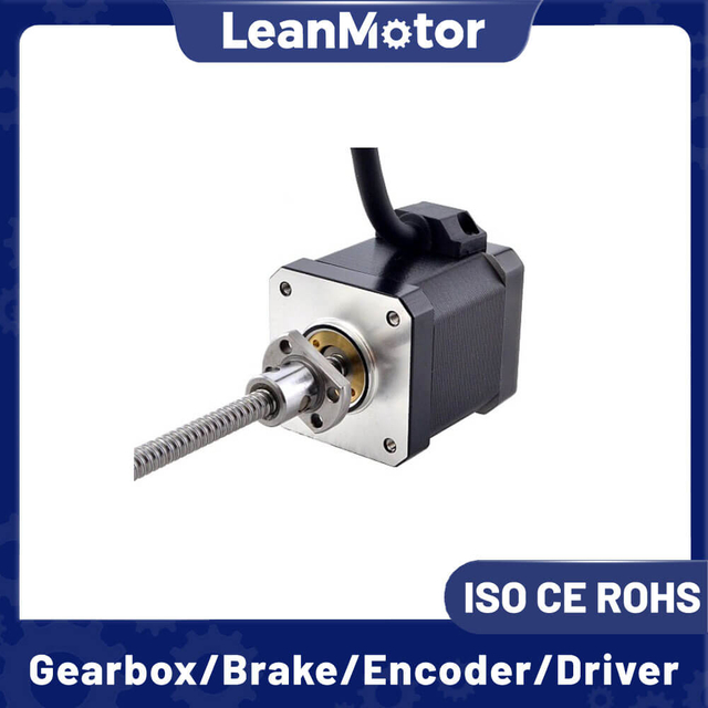 Nema 17 External Ball Screw Linear Stepper Motor Manufacturer - LEANMOTOR