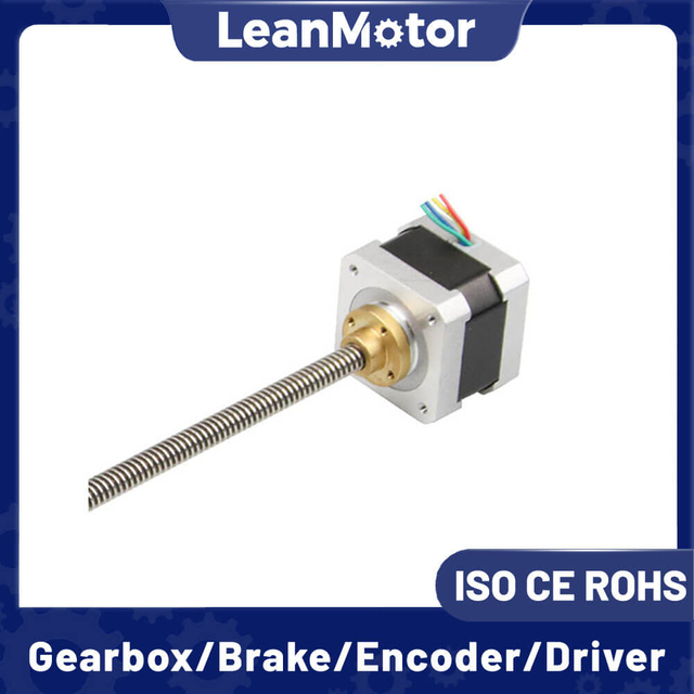 Nema 17 External Ball Screw Linear Stepper Motor Manufacturer - LEANMOTOR