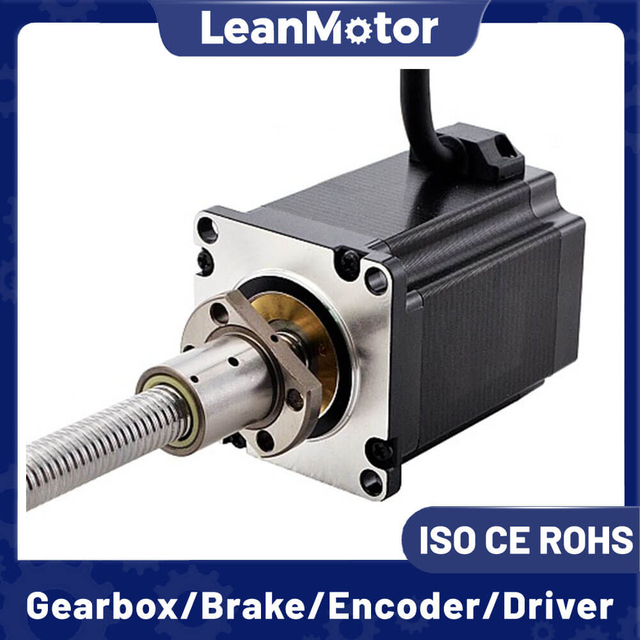 Nema 34 External T-type Linear Stepper Motor Manufacturer - LEANMOTOR
